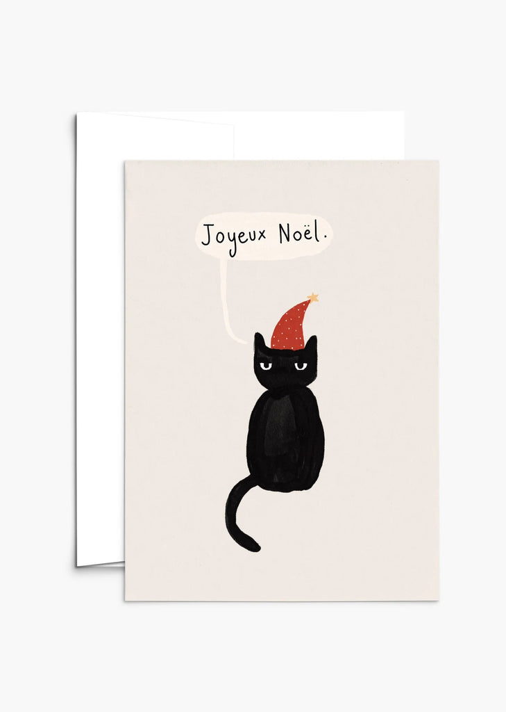 Christmas Cat Card – Emma Body Art